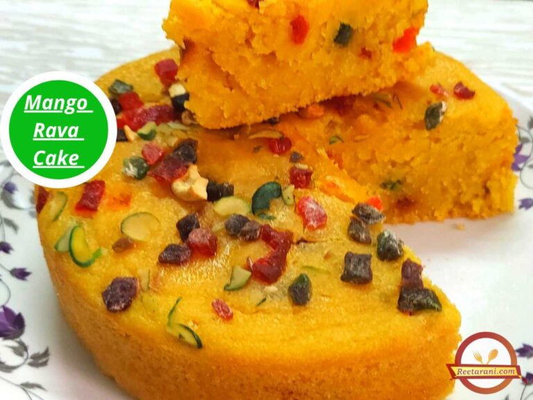 The Best Way To Mango Rava Cake Recipe | मैंगो सूजी केक