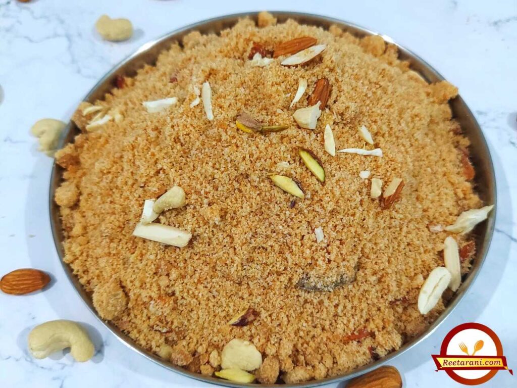 Rajasthani Churma | Easy Churma Recipe | चूरमा प्रसाद बनाने की विधि