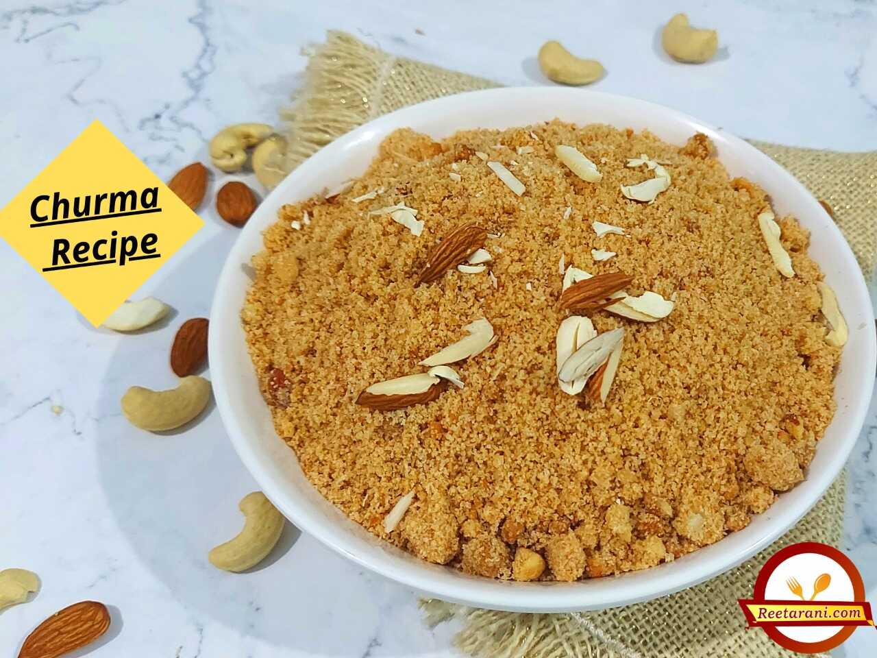 Rajasthani Churma | Easy Churma Recipe | चूरमा प्रसाद बनाने की विधि