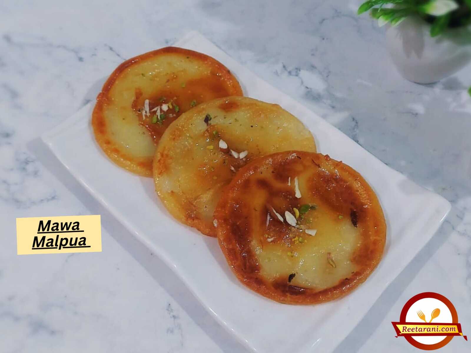 मावा मालपुआ | How To Make Mawa Malpua | Khoya Malpua Recipe